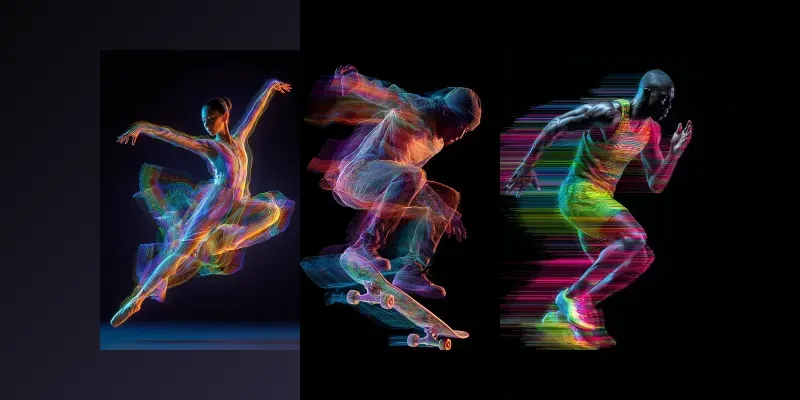 Chrono Burst Motion Portraits Generator App | PromptBase