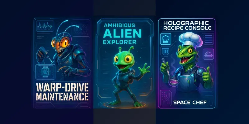 Futuristic Alien Interface 3d Design Generator App | PromptBase