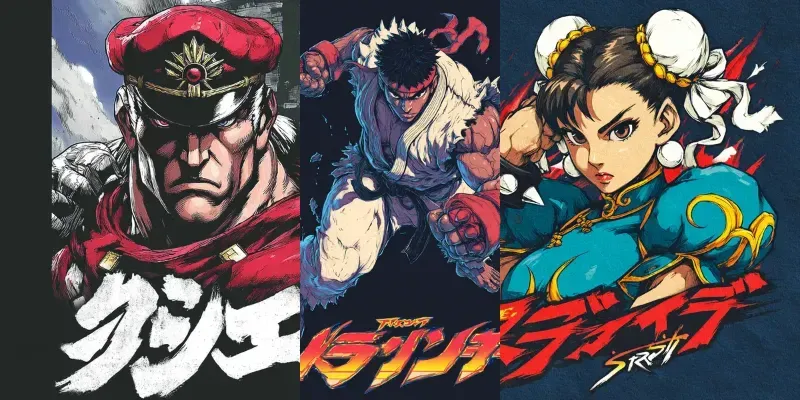 Street Fighter Design Generator App | PromptBase