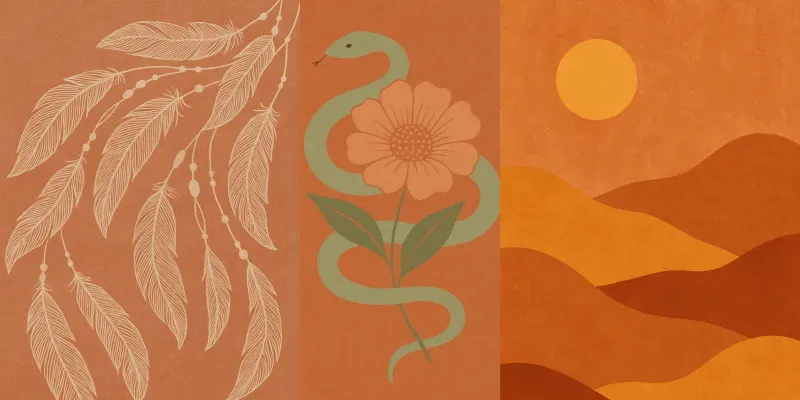 Boho Minimalist Wall Art Frameless Generator App | PromptBase