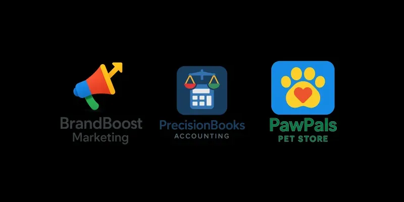 Modern Material Design Logos Generator App | PromptBase