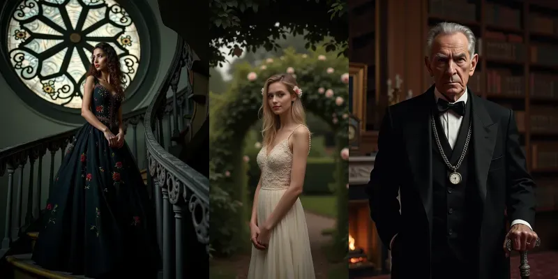 A Collection Of Mysterious Character Generator App | PromptBase