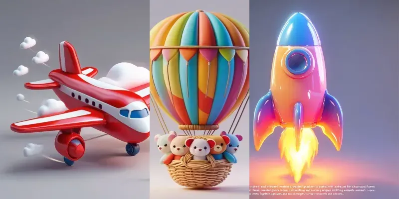 3d Cartoon Icon Prompts For Social Media Generator App | PromptBase