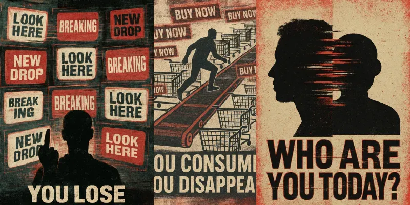 Modern Propaganda Poster Collage Generator App | PromptBase