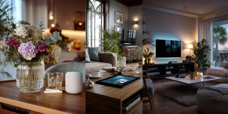 Smart Living Aesthetic Smart Corners Generator App | PromptBase