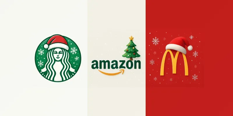Premium Festive Brand Logo Maker Generator App | PromptBase