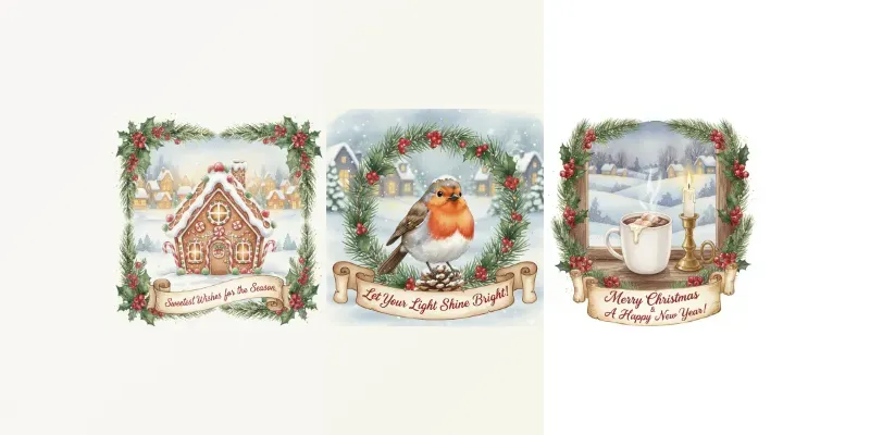 Festive Christmas Card Generator App | PromptBase