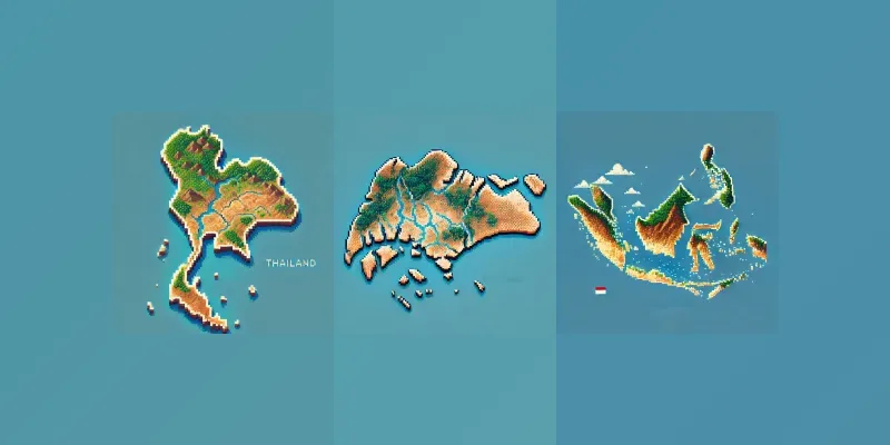 Retro Pixel Art Map Generator App | PromptBase