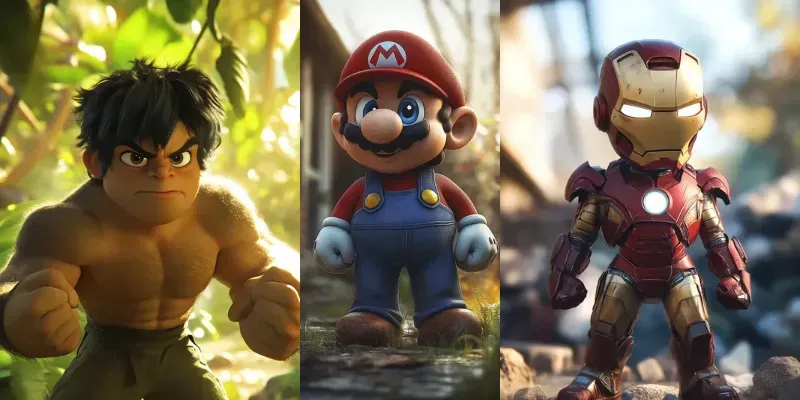 Disney Pixar Style Avatars Generator App | PromptBase