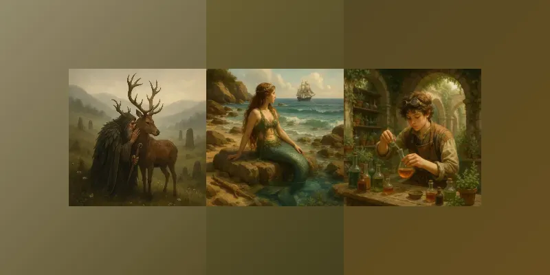 Realistic Fantasy Storybook Illustration Generator App | PromptBase