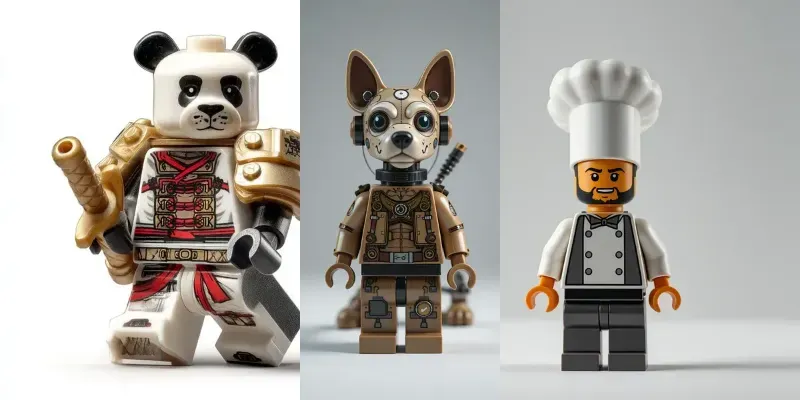 Lego Style Character Portrait Generator App | PromptBase