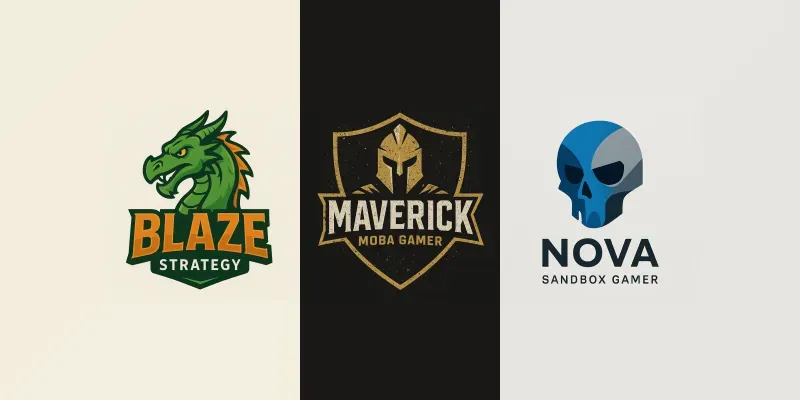 Custom Gamer Logo Generator App | PromptBase