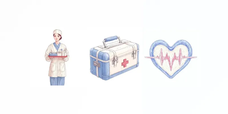 Watercolor Medical Hospital Clipart Generator App | PromptBase