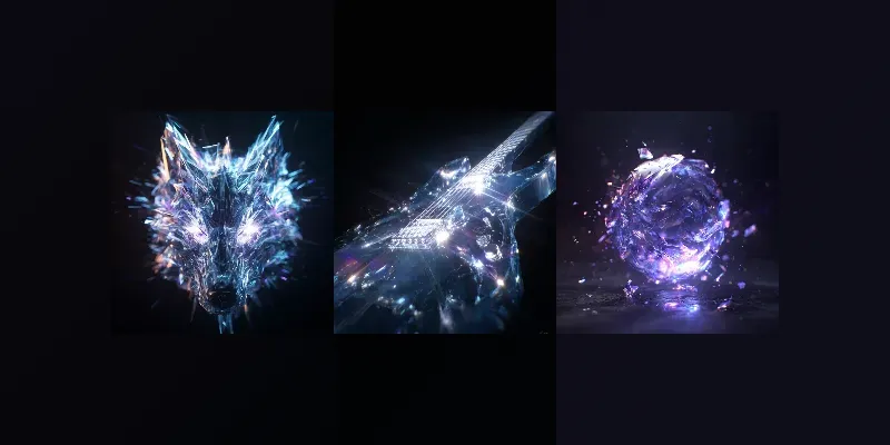 Highvoltage Futuristic Shard Art Generator App | PromptBase