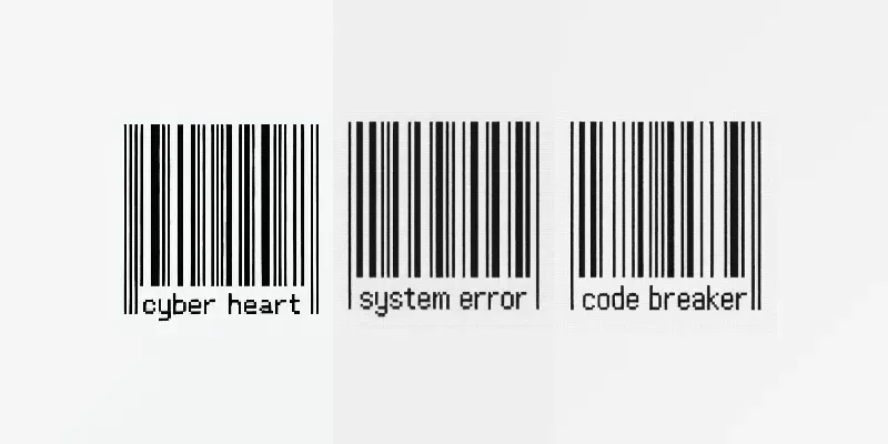 Modern Barcode Poster Creator App | PromptBase