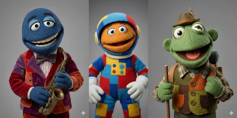 Muppet Character Portrait Generator App | PromptBase