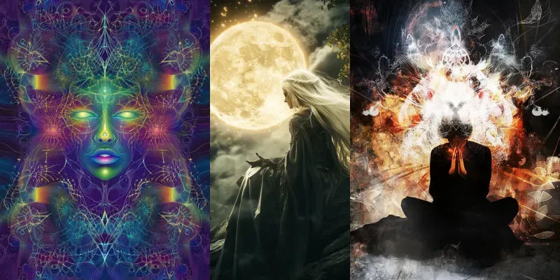 Mystic Girl Oracle Card Generator App | PromptBase