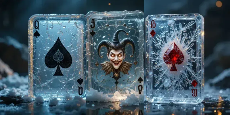 Frozen Royalty Crystal Card Art Generator App | PromptBase
