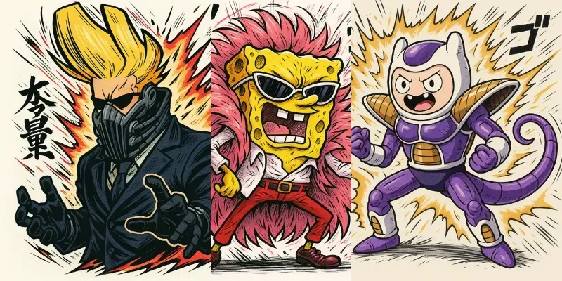 Cartoon Network Nickelodeon Parody Generator App | PromptBase