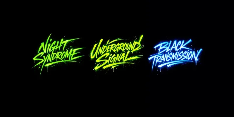 Ultra Neon Graffiti Signature System Generator App | PromptBase