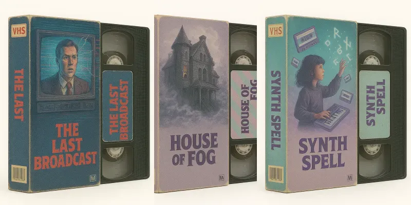 Retro Vhs Tape Box Mockup Style Generator App | PromptBase