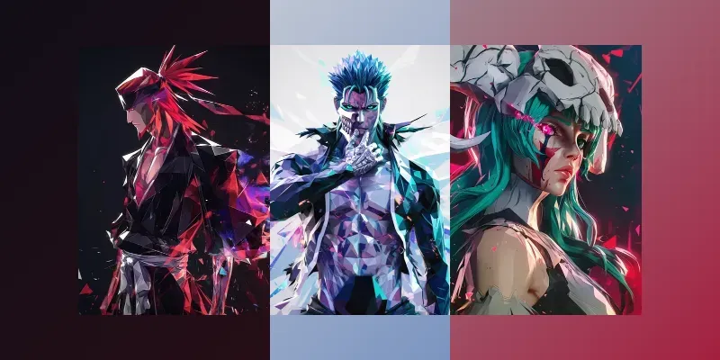 Low Poly 3d Bleach Manga Character Generator App | PromptBase